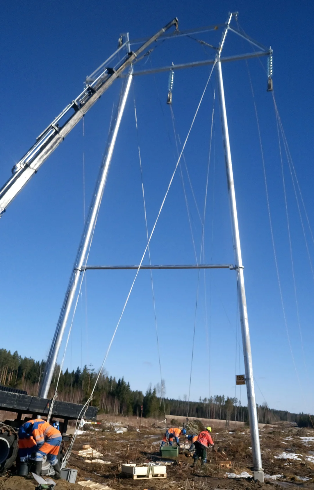 Voimatel’s experts work on 110 kV transmission networks / Järvi-Suomen ...